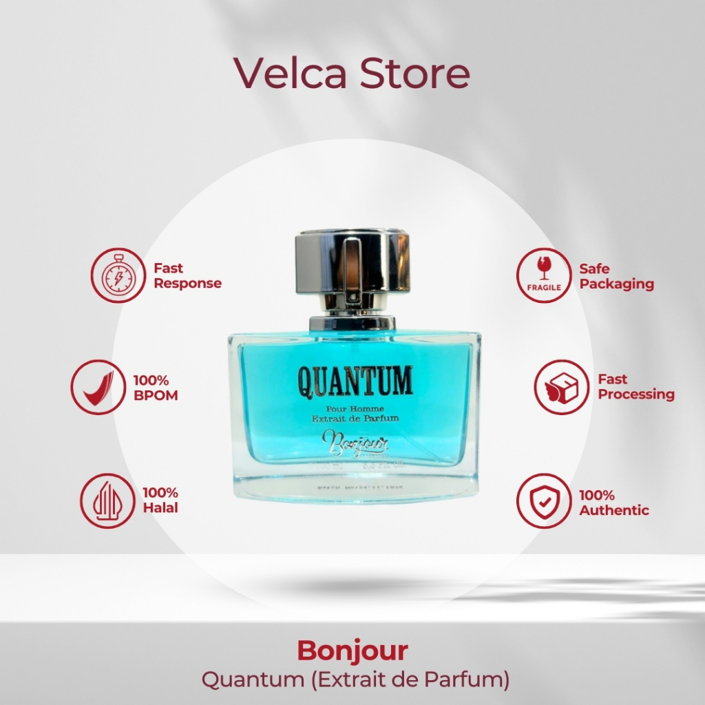 Jual Parfum Bonjour Quantum XDP 100 ML | Shopee Indonesia