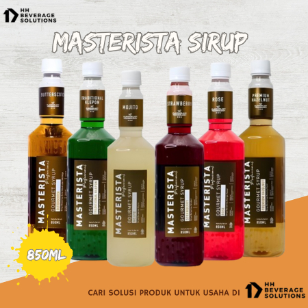 Jual MASTERISTA SYRUP 850ML - ALL VARIAN | Shopee Indonesia
