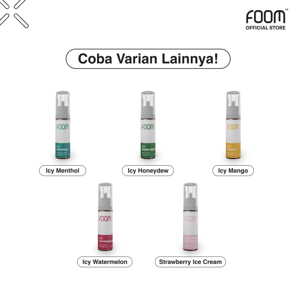 Jual LIQUID FOOM - 15ML SERIES | Shopee Indonesia