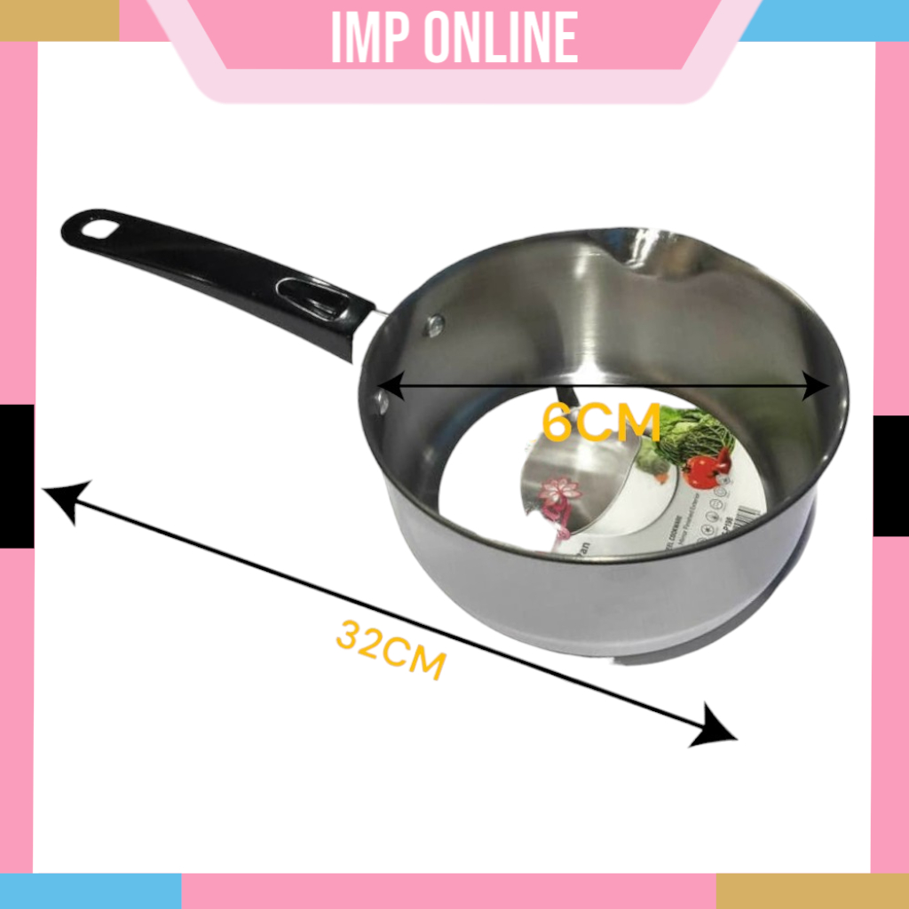 Jual IMP- Pan Panci Susu Indomie Sauce Saucepan 16 cm | Shopee Indonesia