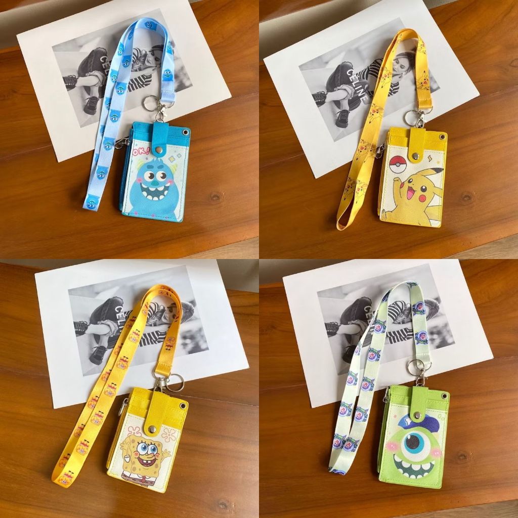 Jual Id Card Lanyard Tempat Kartu Tali Karakter Disney Lotso Buzz ...