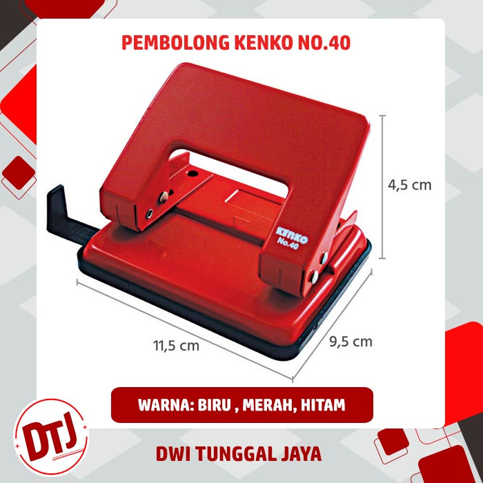 Jual Hole Puncher / Pembolong Kertas Kenko No 40 | Shopee Indonesia