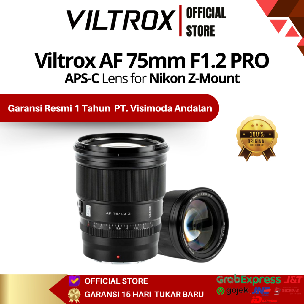Jual Viltrox Lensa 75mm F1.2 STM AF PRO Prime Lens for Nikon Z | Shopee Indonesia