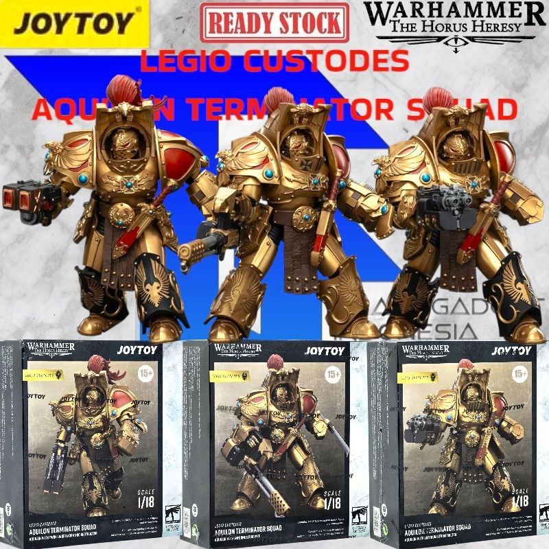 Jual JOYTOY 1/18 Warhammer The Horus Heresy Legio Custodes Aquilon ...