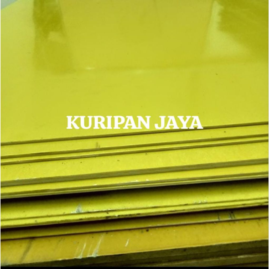 Jual Epoxy Resin Kuning Lembaran / Resin Sheet Kuning Fiberglass ...