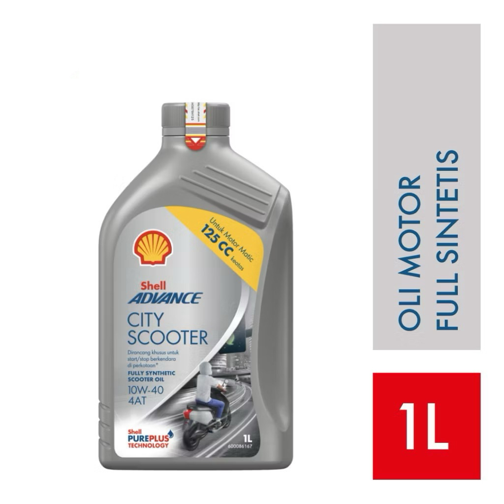Jual Oli Shell Advance City (10W-40) Motor Matic | 1L | Shopee Indonesia