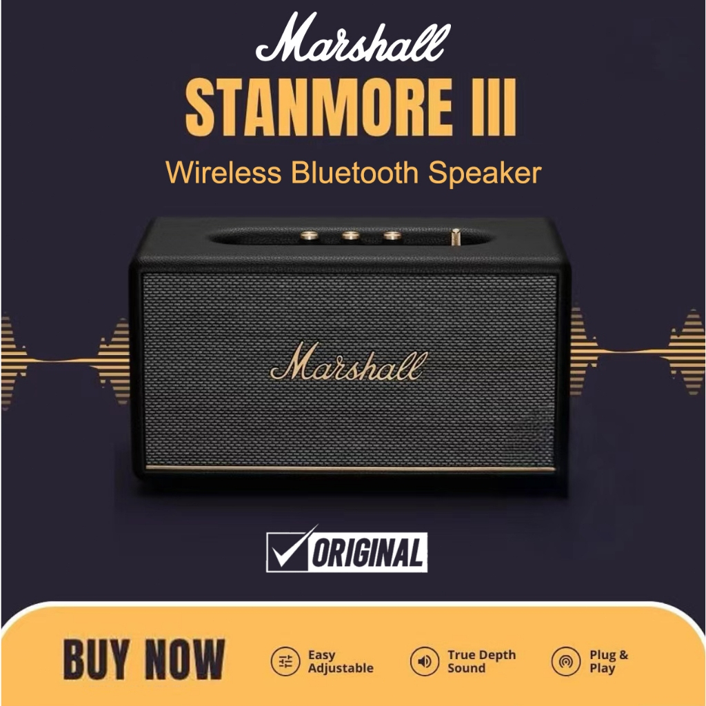 Jual Speaker Marshall Stanmore 3/Stanmore III 100%Original Wireless ...