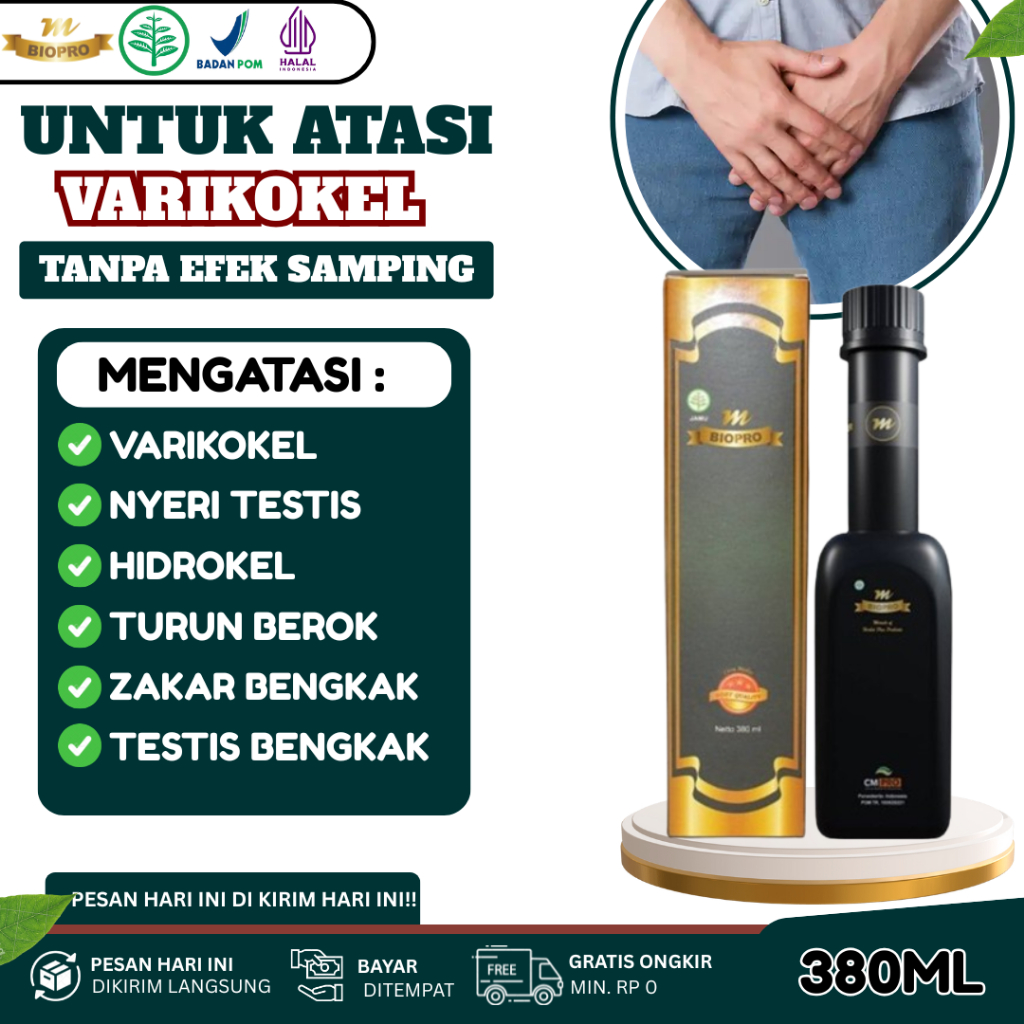 Jual Obat Varikokel - Nyeri Testis - Biji Zakar Turun Besar Sebelah ...