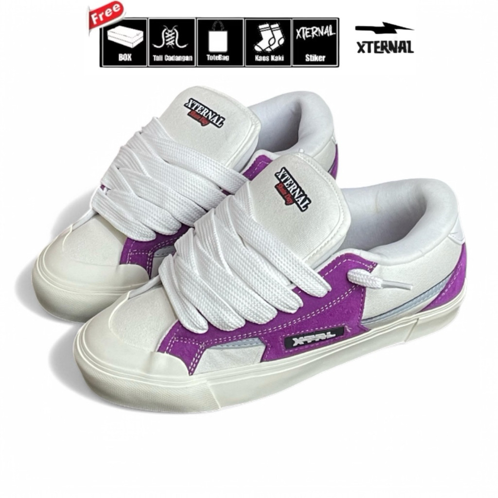 Jual Sepatu Sneaker Fat Shoes XternalStepSure Skateboard Gemuk ...