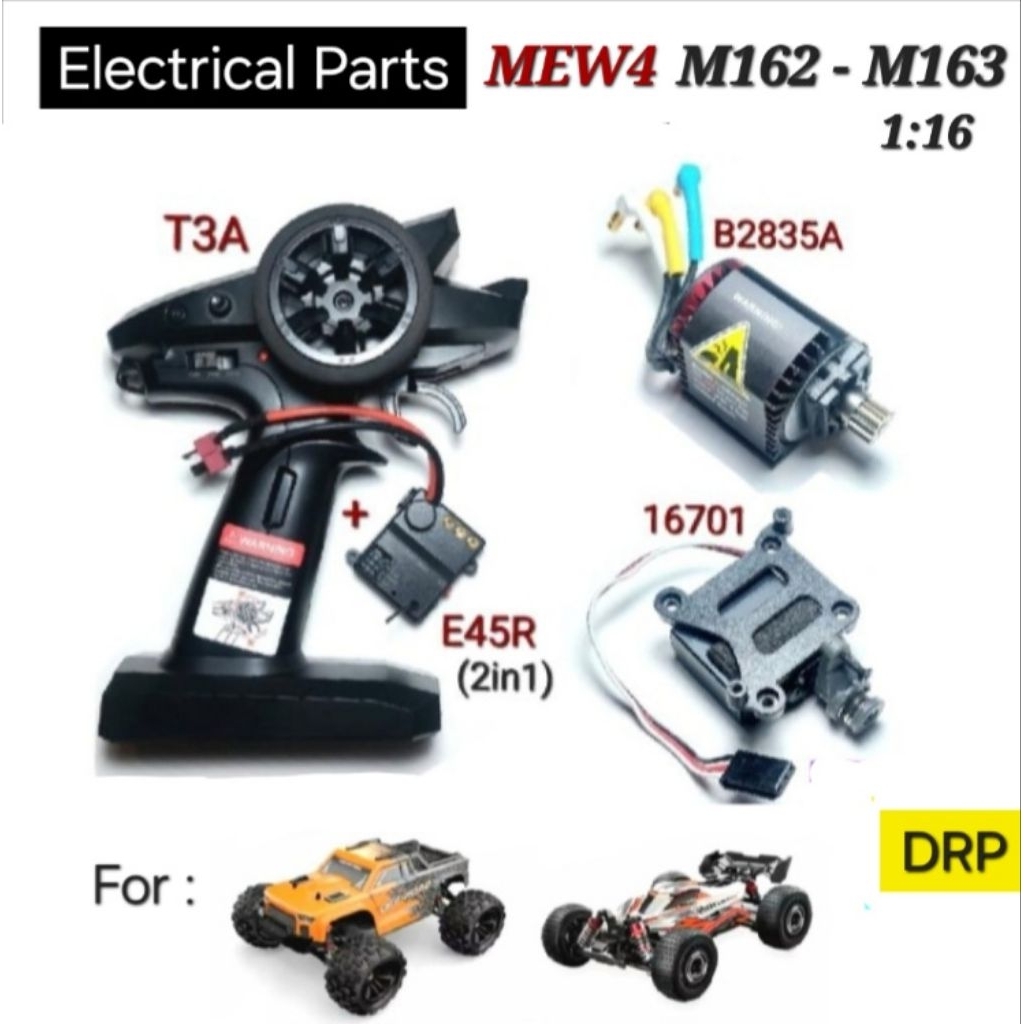 Jual DRP Transmitter ESC Receiver Motor Servo Battery MEW4 M162 M163 ...