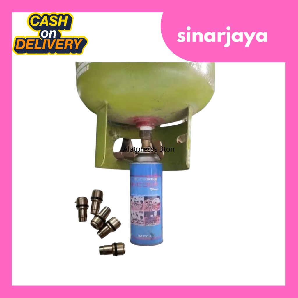 Jual Alat isi ulang gas kaleng portable refil gas kaleng portable ...