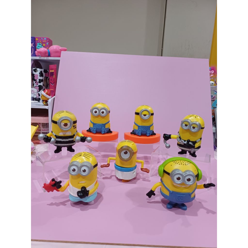 Jual one set minion MCD (7pcs) | Shopee Indonesia