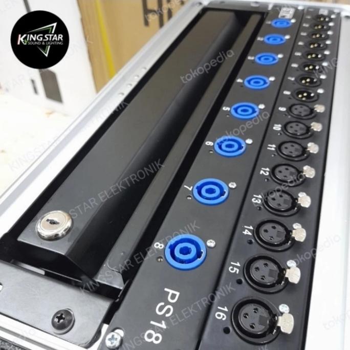 Jual Terminal 16 Channel STX 1U Jungtion Box Snake Connector Plat Tebal ...