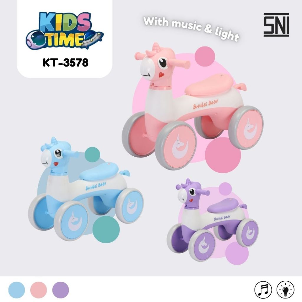 Jual Sepeda Anak Roda 3 - Kids Time Tricycle Ride On Anak | Horse KT ...