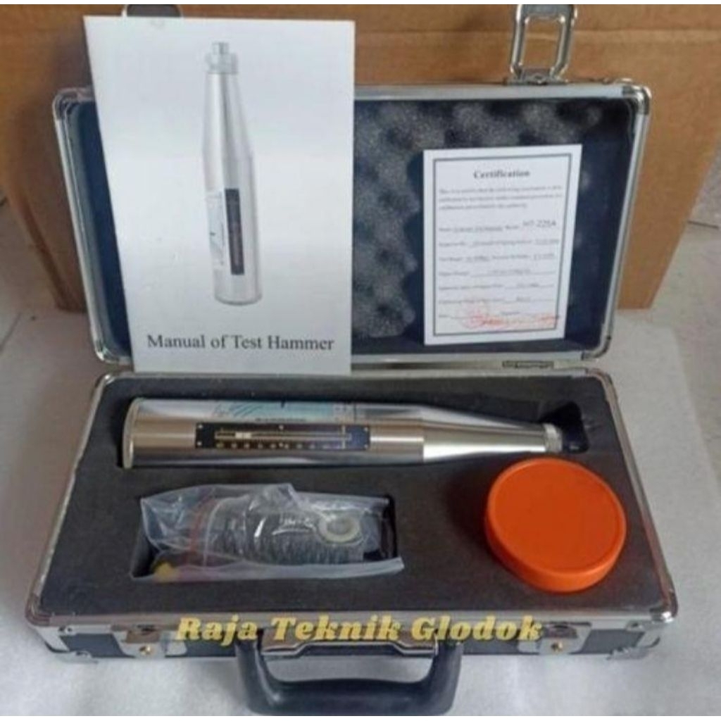 Jual Hammer Test HT-225 Alat Test Kekuatan Beton Concrete Manual ...