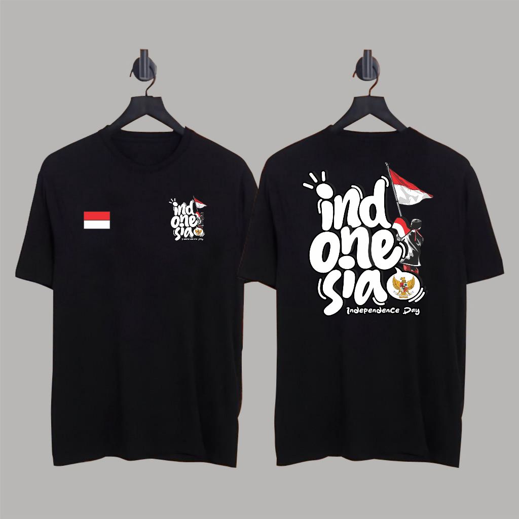 Jual kaos indonesia merdeka / 713 / kaos 17 agustus / kaos kemerdekaan / kaos hut ri ke 80 tahun ...