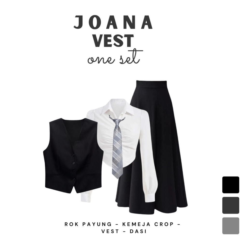 Jual Penawaran Terbatas! One Set Outfit Yearbook Remaja (Kemeja, Dasi ...