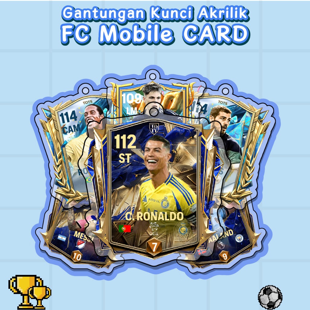 Jual Gantungan Kunci FC Mobile EA Card Custom Akrilik / Acrylic ...