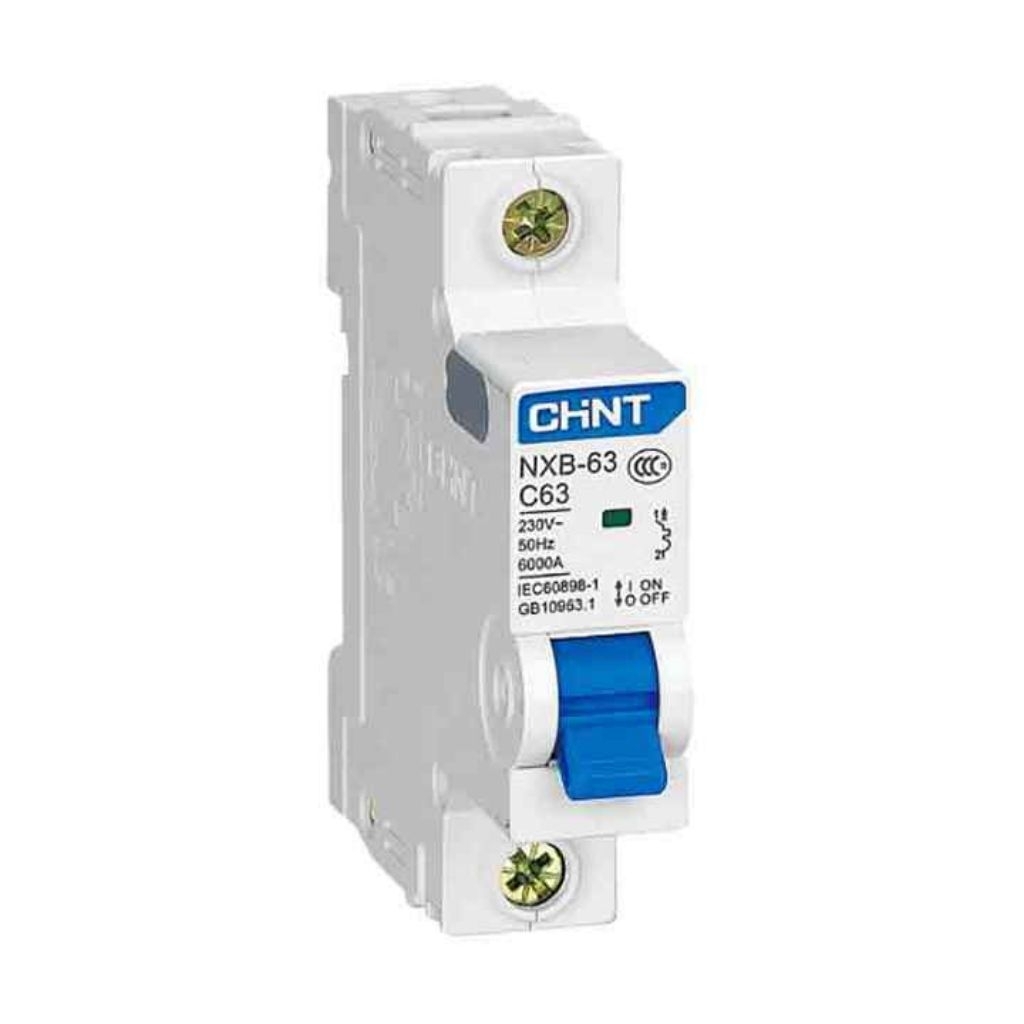 Jual MCB Chint NXB-63 1P 6A 6kA MCB 1 Pole 6 Ampere 6kA Chint | Shopee Indonesia