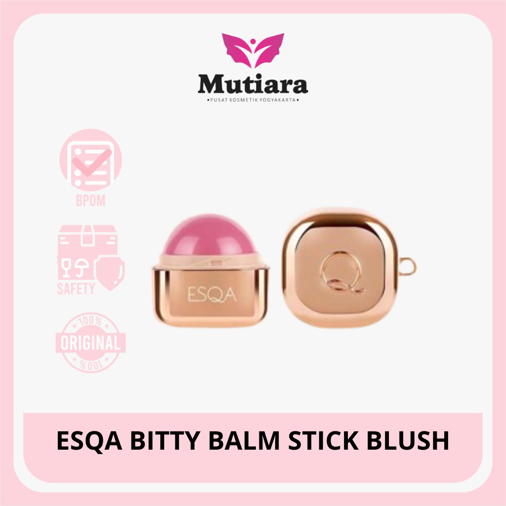 Jual ESQA BITTY BALM STICK BLUSH | Shopee Indonesia
