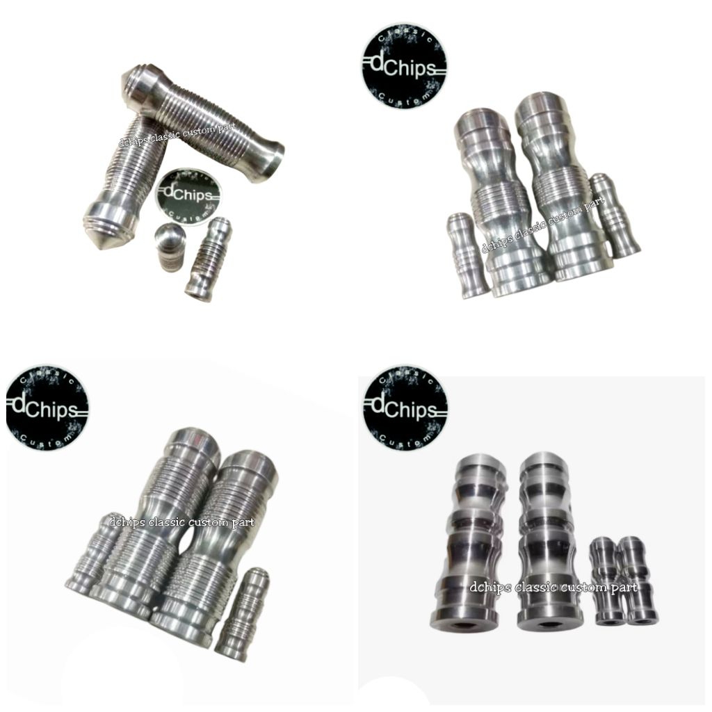 Jual footstep step motor custom, chopper, bobber bahan dural good ...