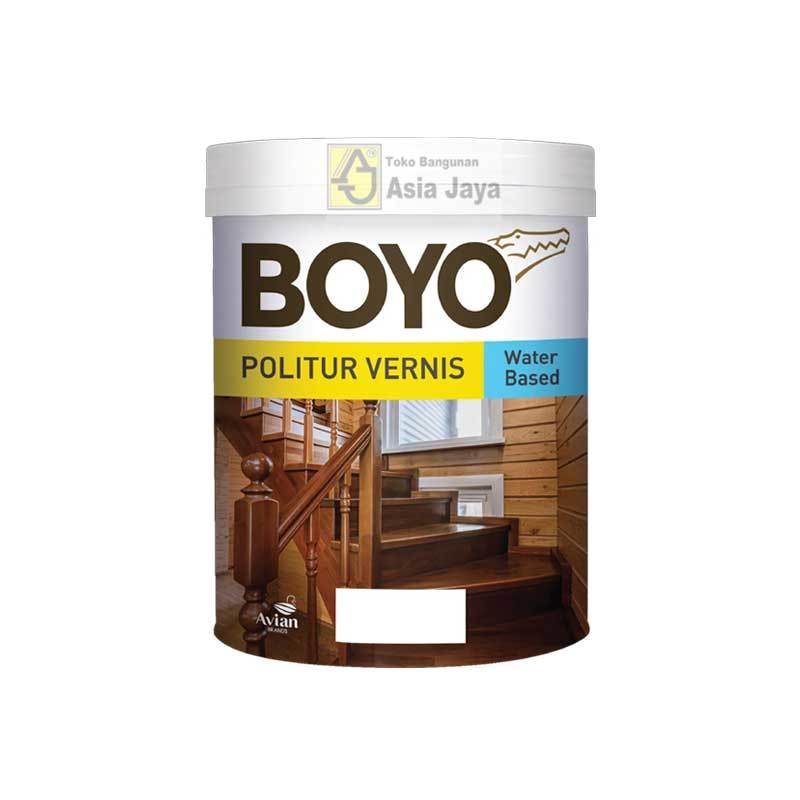 Jual Boyo Politur | Plitur Vernis Kayu Water Based 1 Kg Ready Semua ...
