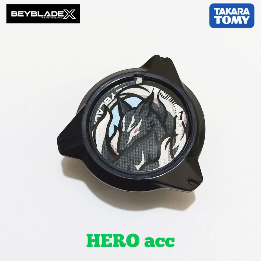 Jual Beyblade X CX Lock Chip - Fox ( Black ) Original TAKARA TOMY ...