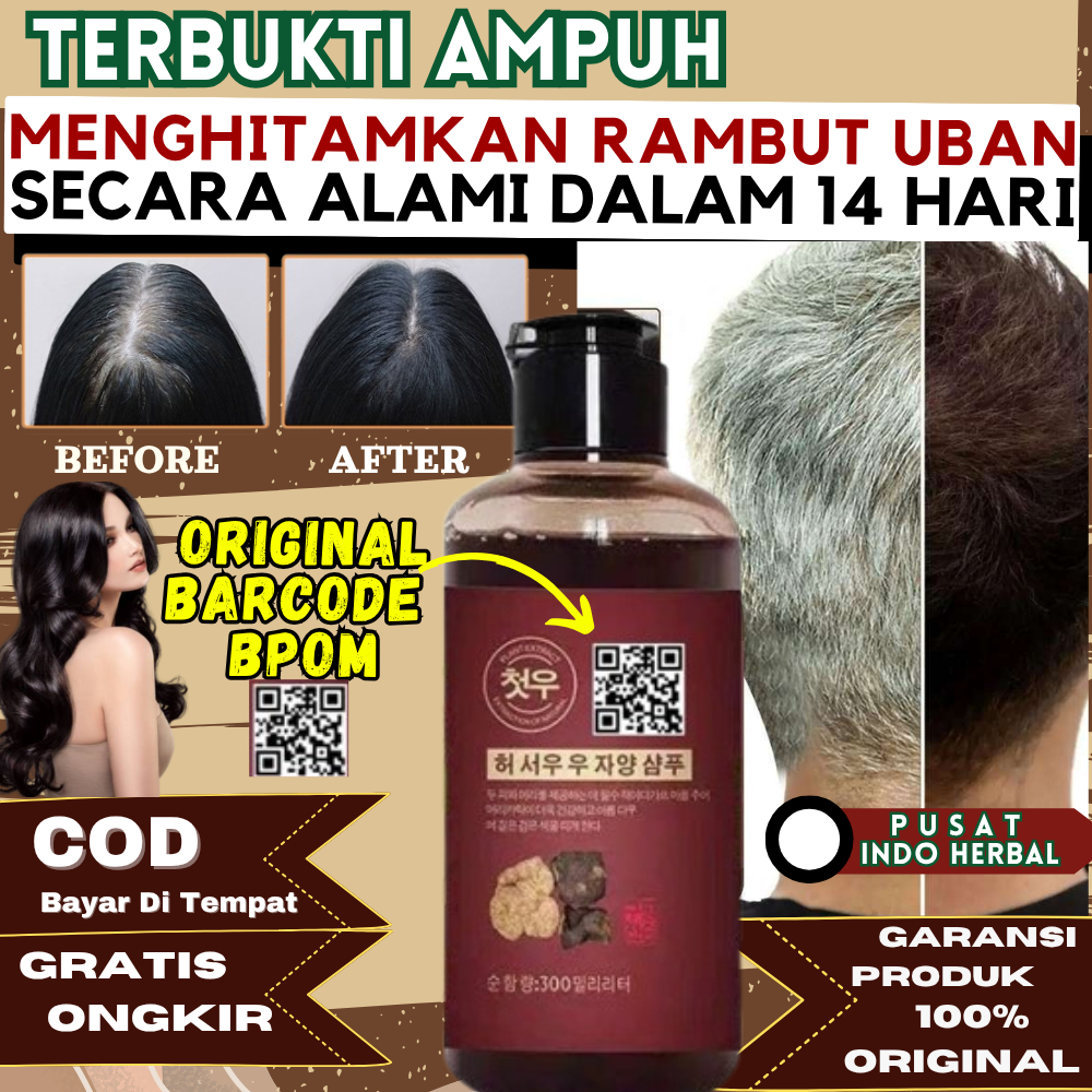 Jual Sampo Shampoo Shampo Nanmei Yurizumi Black Herbal Natural ...