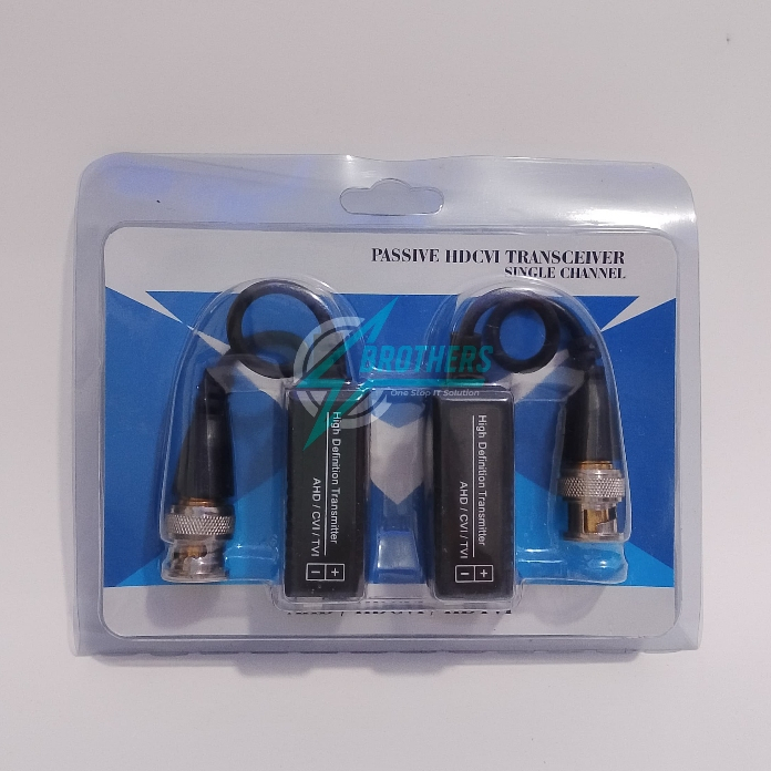 Jual Video Balun CCTV HDCVI Passive Hd transceiver single Channel ...