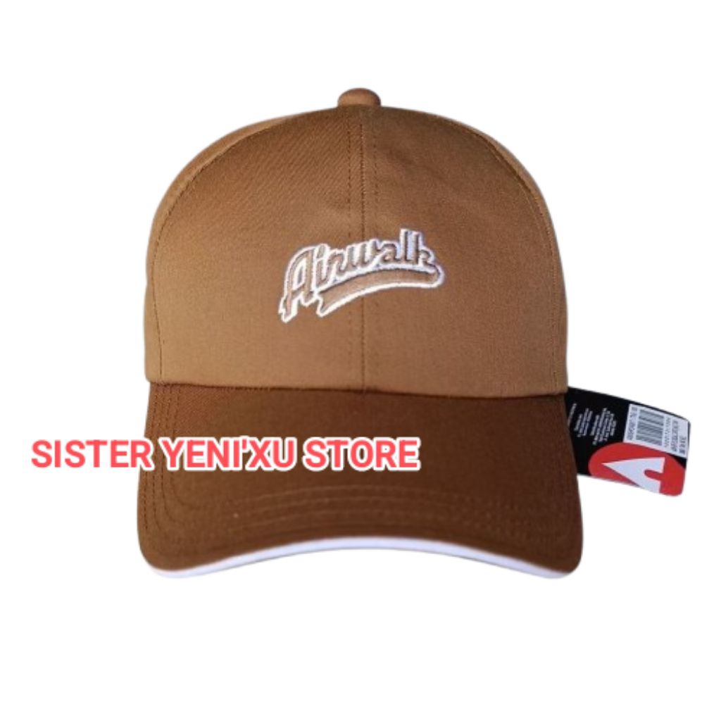 Jual Topi Airwalk Rif II Casual Cap Unisex TAN (One Size) ORIGINAL ...
