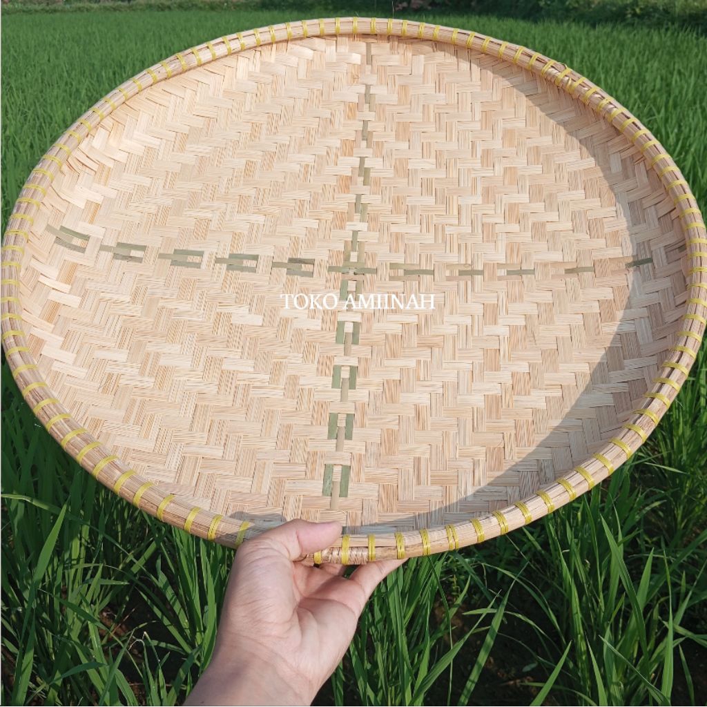 Jual NYIRU 40-60 CM//TAMPAH BAMBU BESAR//NAMPAN ANYAMAN | Shopee Indonesia