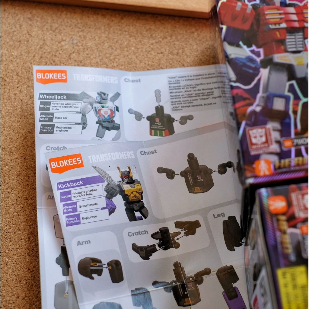 Jual Blokees Transformers Galaxy Version 06 Kickback Wheeljack | Shopee ...