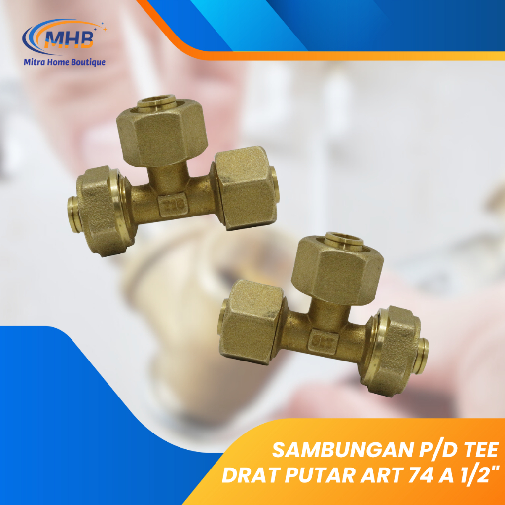 Jual SAMBUNGAN PIPA PANAS DINGIN KUNINGAN 1/2 INCH | Shopee Indonesia