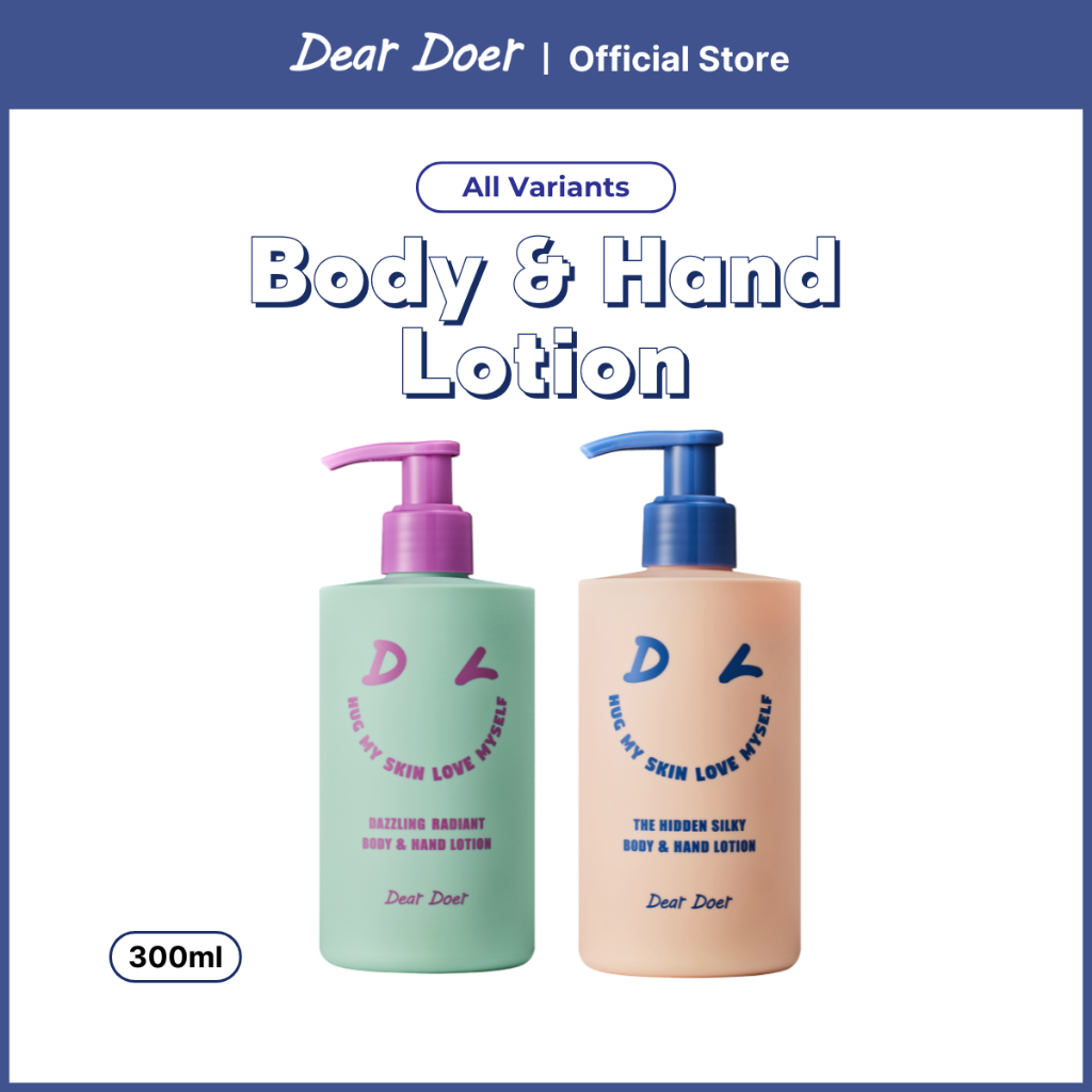 Jual DEAR DOER Body & Hand Lotion 300ml - All Variants (Made in Korea ...