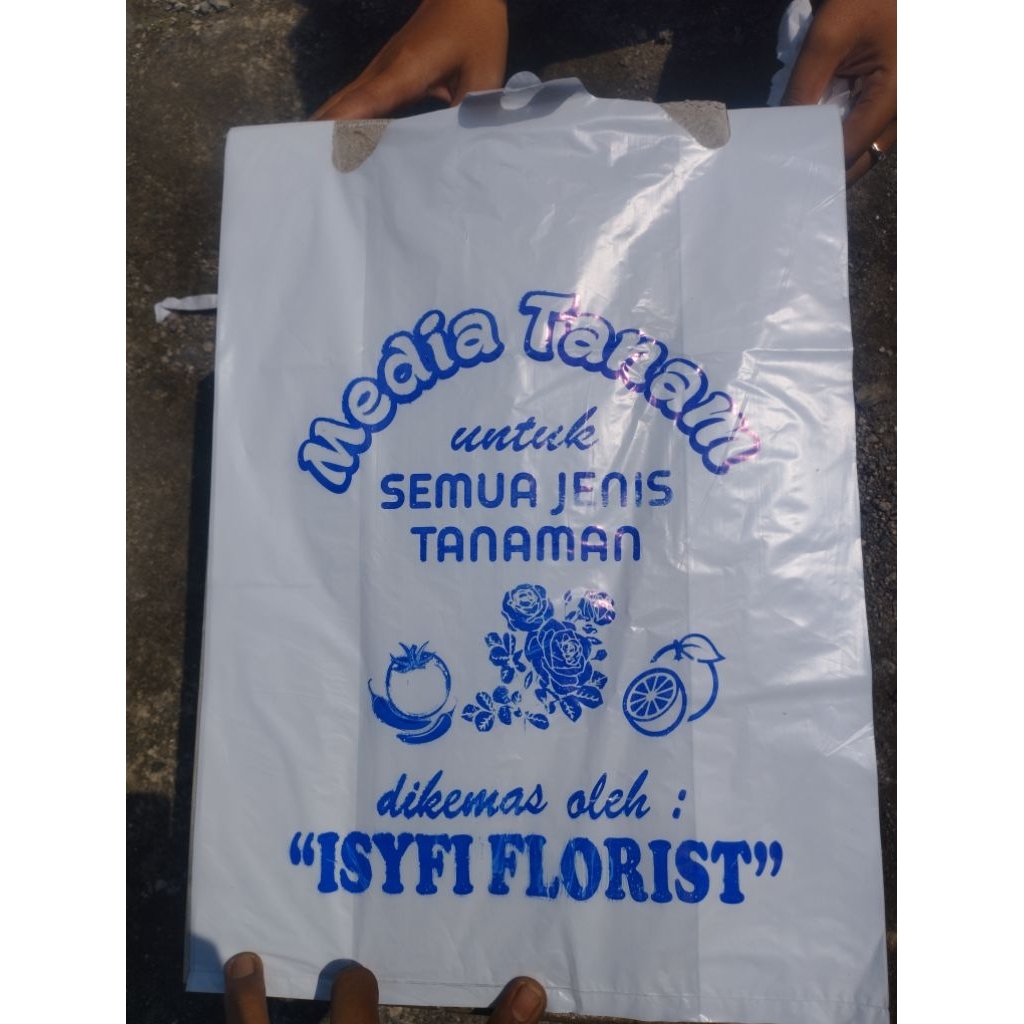 Jual stempel plastik permanen size jumbo, free tinta kemasan 500mili ...