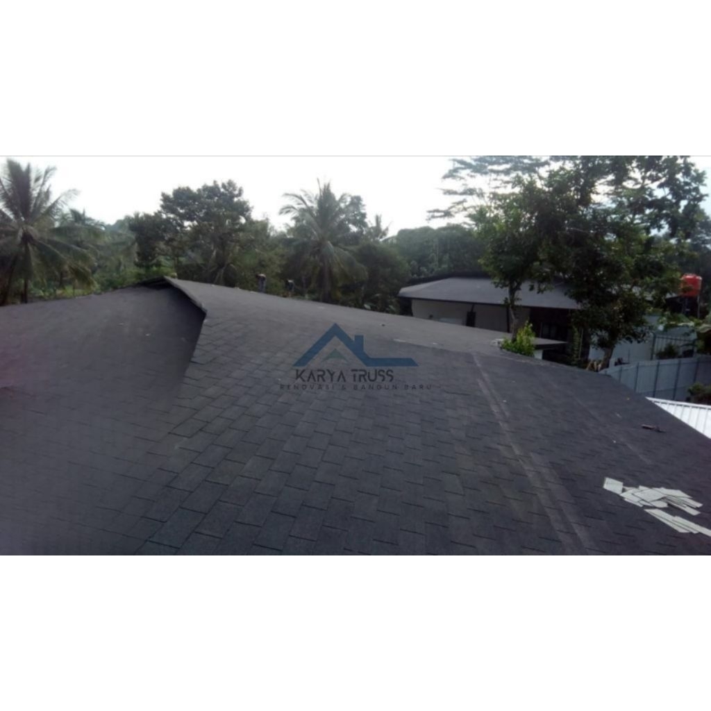 Jual Pemasangan Genteng Aspal / Pemasangan Rangka Atap Baja Ringan ...