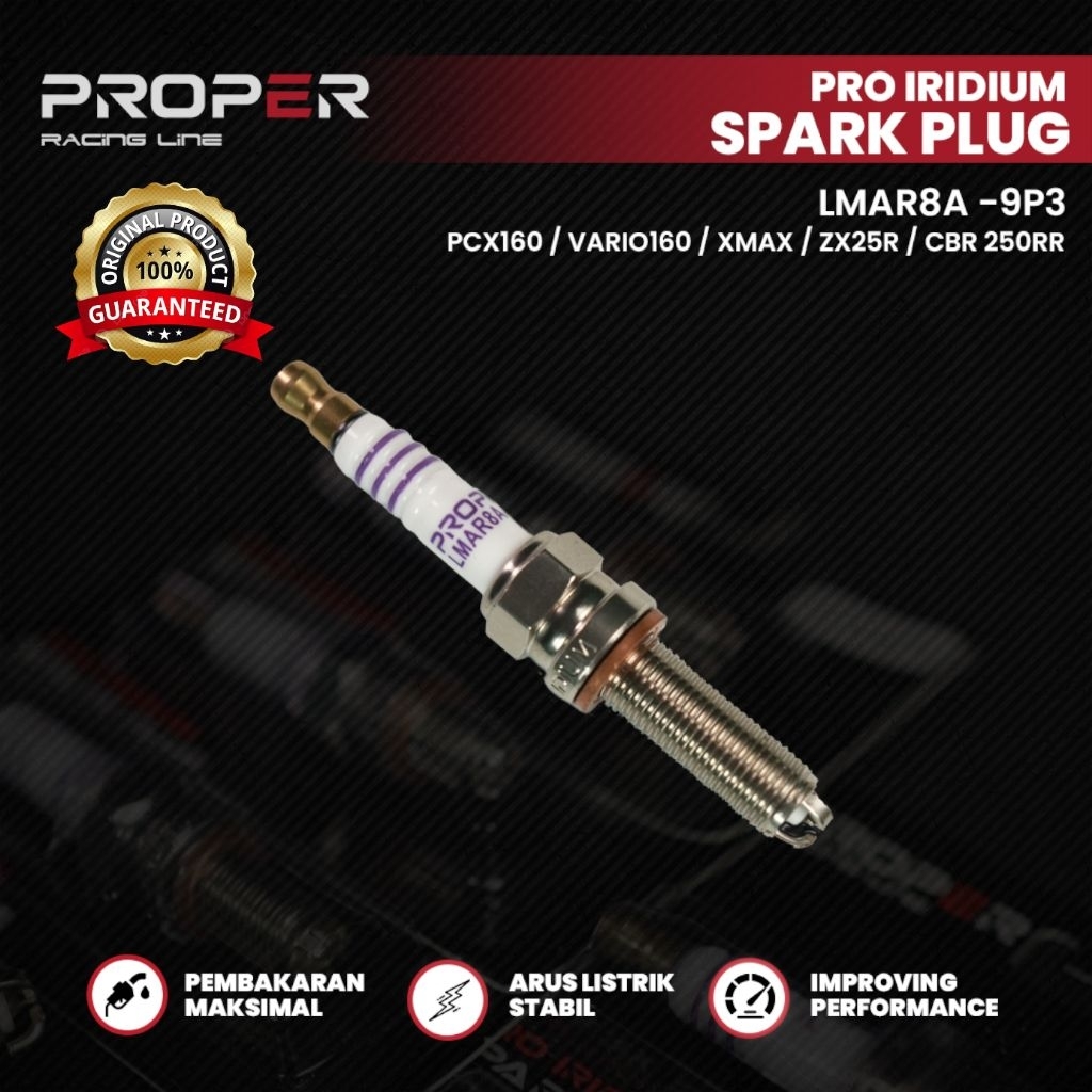 Jual BUSI PRO IRIDIUM SPARK PLUG PCX 160/VARIO 160/XMAX/ZX25R/CBR250RR ...