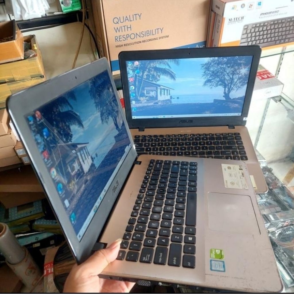 Jual laptop asus intel core i7-gen 7 ram 8gb ssd 256gb cocok untuk ...