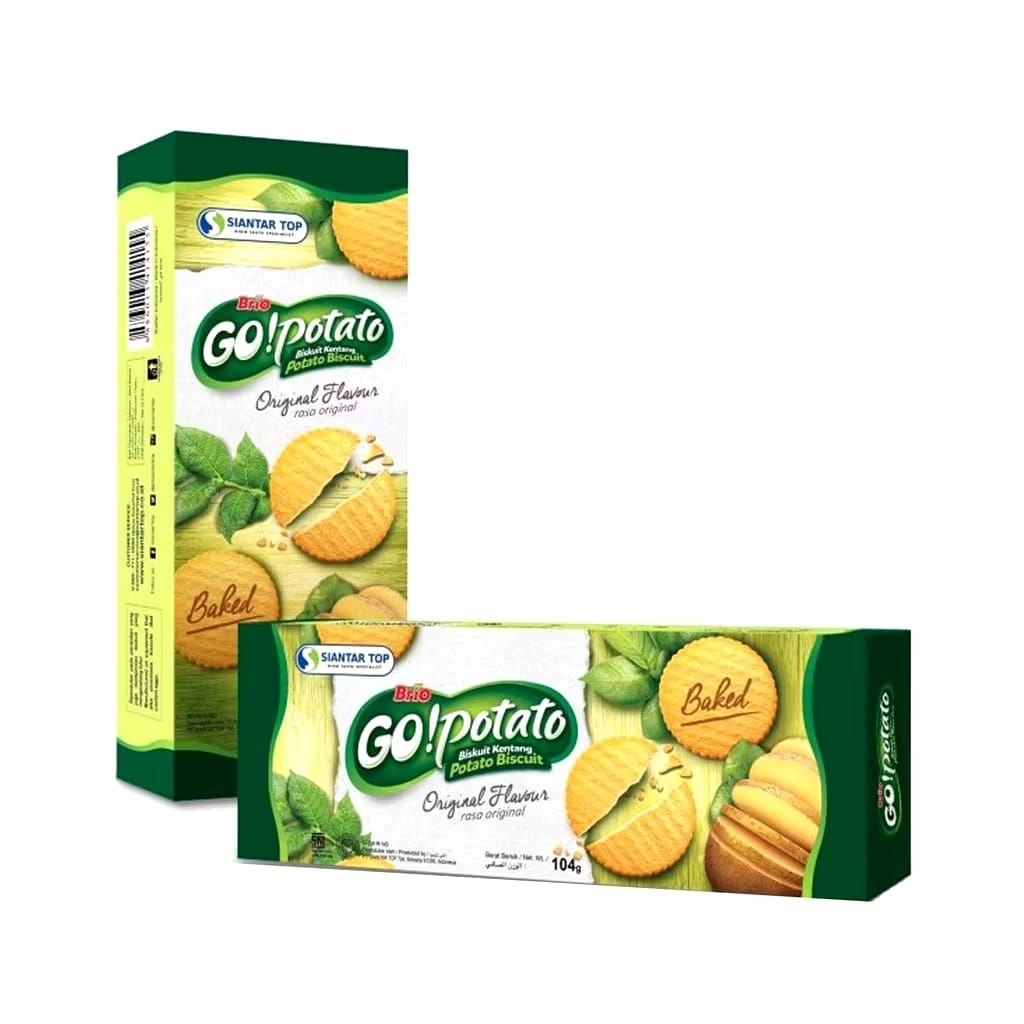 Jual GO!Potato Biscuit / Biskuit Kentang Renyah / Biskuit Potato Rasa ...