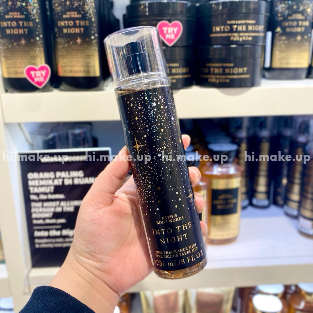 Jual Bath & Body Works Body Mist Into The Night Fragrance Mist Parfum ...