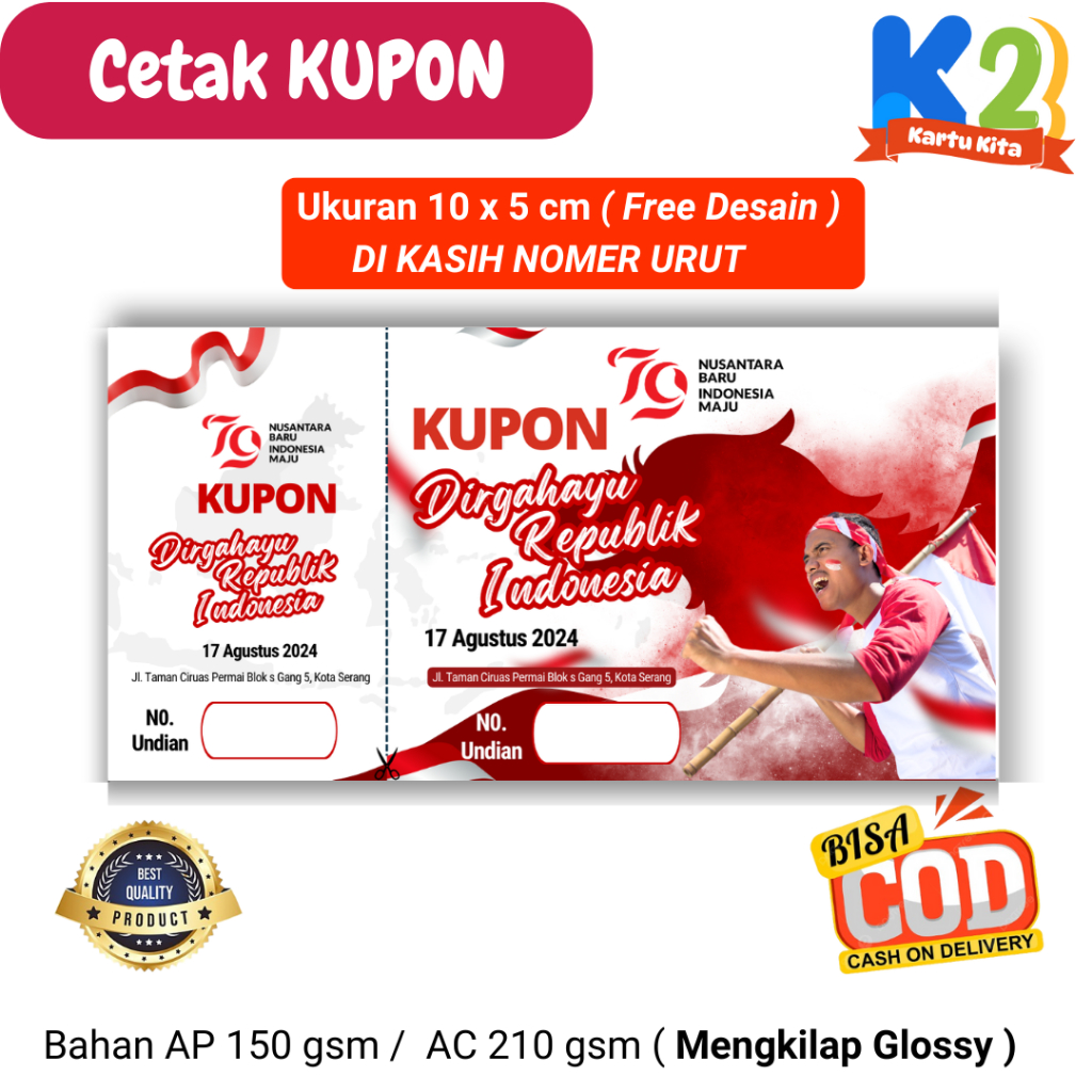 Jual Kupon Doorprize Terlengkap & Harga Terbaru April 2026 | Shopee ...