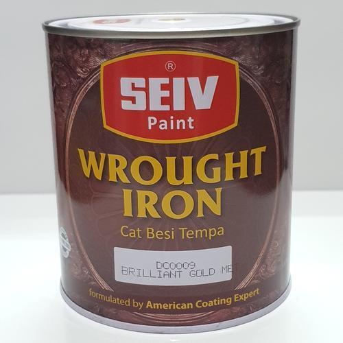 Jual Cat Besi Tempa SEIV 1 Ltr Wrought Iron GOLD METALLIC / Cat Besi ...
