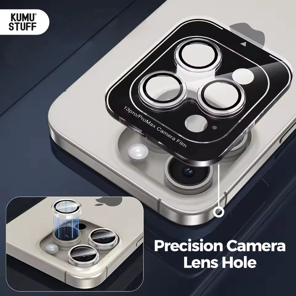 Jual KUMU STUFF | Tempered Glass Camera iPhone 11 / 12 / 13 / 14 Series ...