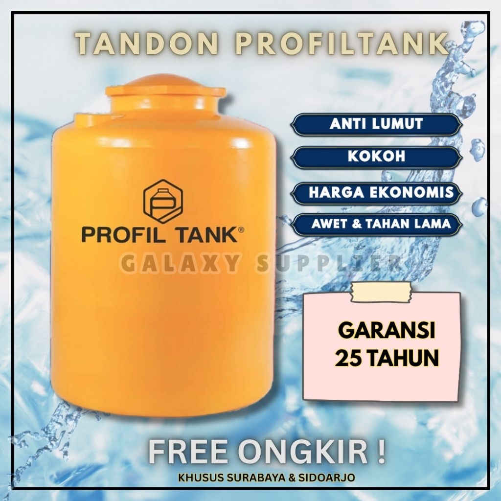 Jual PROFILTANK TDA PVC TANDON/TOREN/TANGKI AIR KOKOH DAN ANTI LUMUT ...