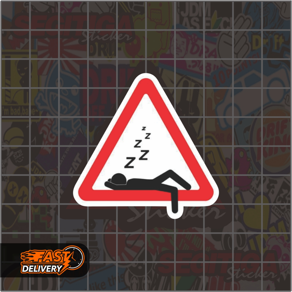 Jual Sticker Tidur Sleep Signs Ukuran 5 x 5 Cm | Shopee Indonesia