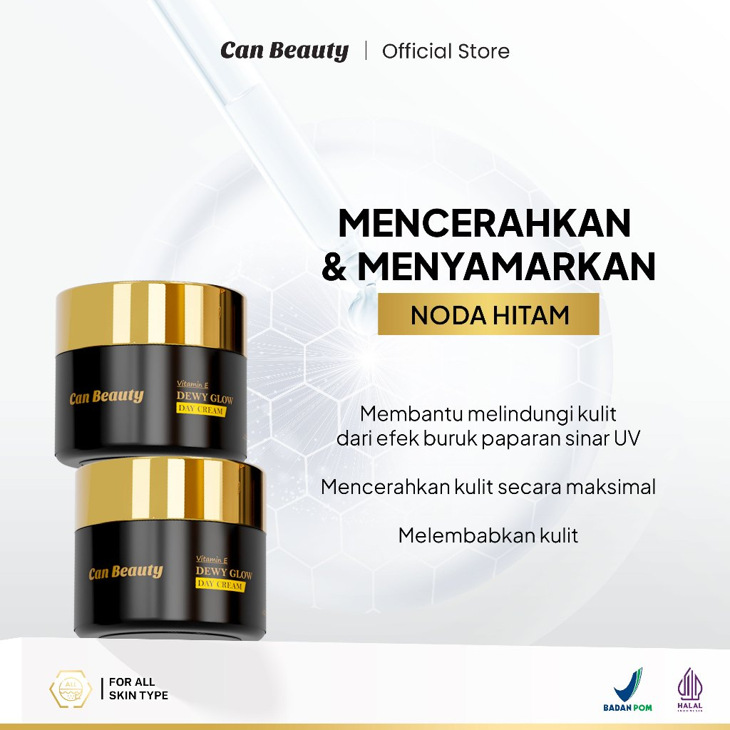 Jual CAN BEAUTY Dewy Glow Day cream - Cream Wajah Mencerahkan dan ...
