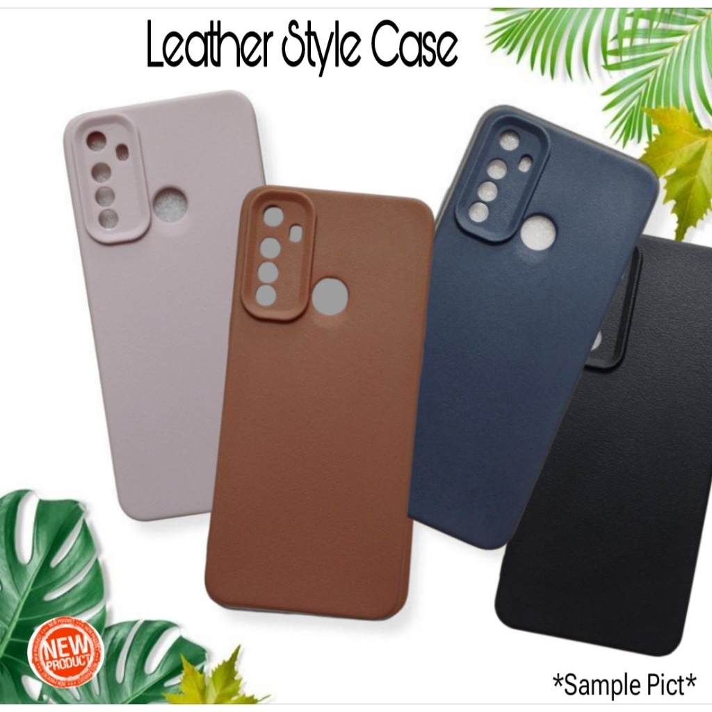 Jual (08) FANCY STYLE CASE FOR REALME 5 / 5i / 5s / C3:- LEATHER STYLE ...