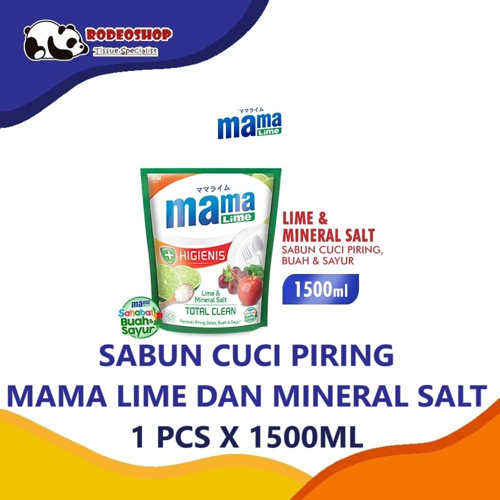 Jual Mama Lime & Mineral Salt Total Clean 1.5 L | Shopee Indonesia