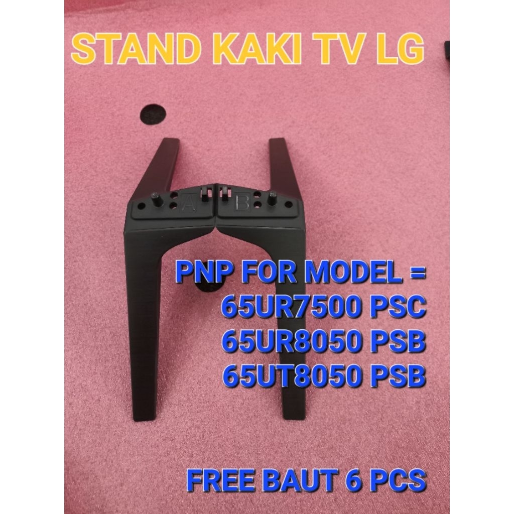 Jual kaki TV / STAND TV / DUDUKAN TV / LG / 65UR7500PSC / 65UR8050PSB ...