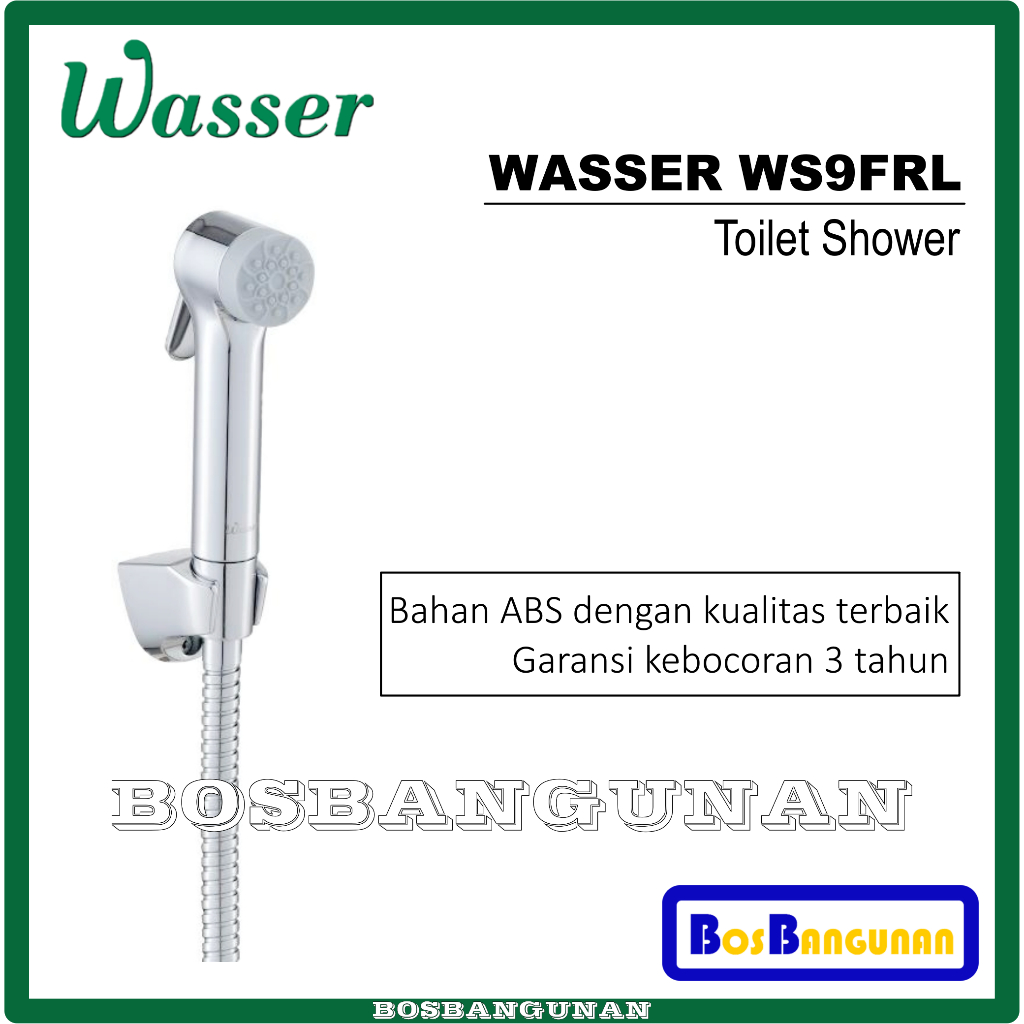 Jual Jet Shower WASSER WS9FRL / Toilet Spray Wasser WS 9 FRL / Toilet ...